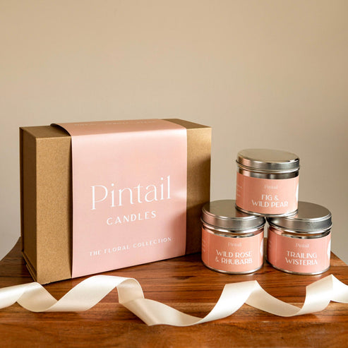 The Floral Collection Gift Set – Pintail Candles Ltd